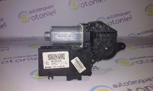 9634457580 MOTEUR LÈVE VITRE AVANT GAUCHE / 2 FICHAS NEGRAS / 308271 ...