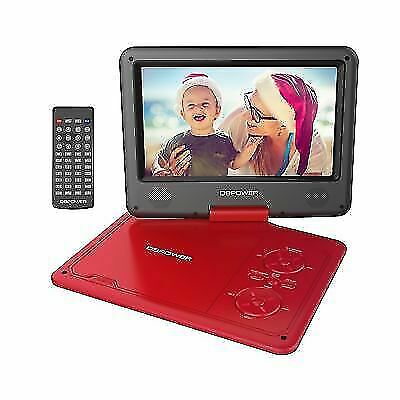 DBPOWER 9.5-Inch Portable DVD Player - Red for sale online | eBay