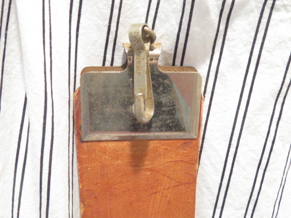 Monarch Razor Strop Moravia Iowa Leather Barber Shop Strop with Swivel ...