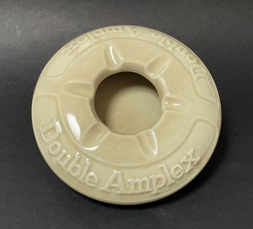 VINTAGE DOUBLE AMPLEX ADVERTING ASHTRAY BREATH FRESHENING CAPSULES ...