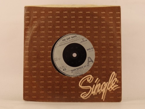 THE GAP BAND BURN RUBBER ON ME (99) 2 Track 7" Single plus Company ...