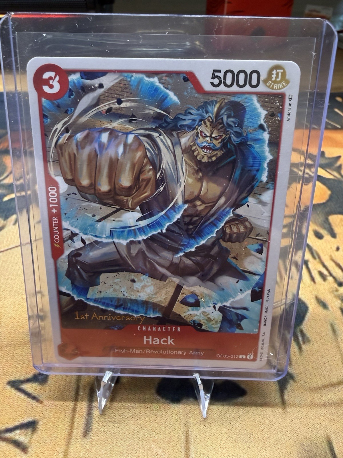 One Piece Hack Special “1 St Anniversary” The golden imprint felt with ...