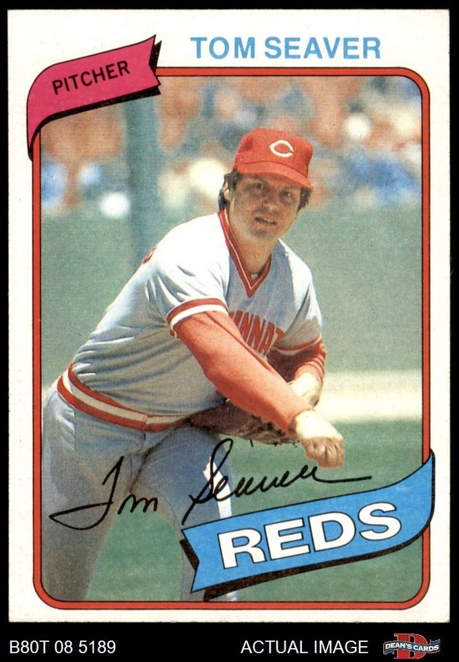 Cincinnati Reds 500 card lot w/ Tom Seaver Ken Griffey Jr. Elly De La ...