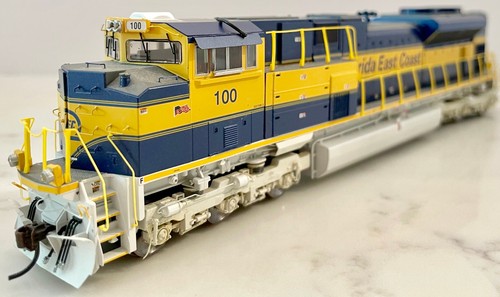HO SCALE ATH. GEN. FLA EAST COAST SD70 M2 - #100 - DCC&TSU SOUND - MFR ...