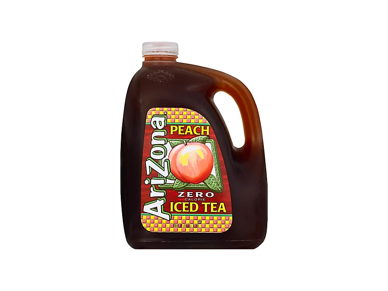 Arizona gallon zero sugar peach Iced Tea 128 Fl Oz | eBay