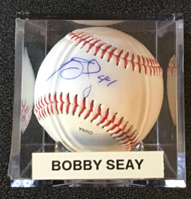 Bobby Seay Autograph Baseball Detroit Tigers, Tampa Bay Rays, Olympics ...