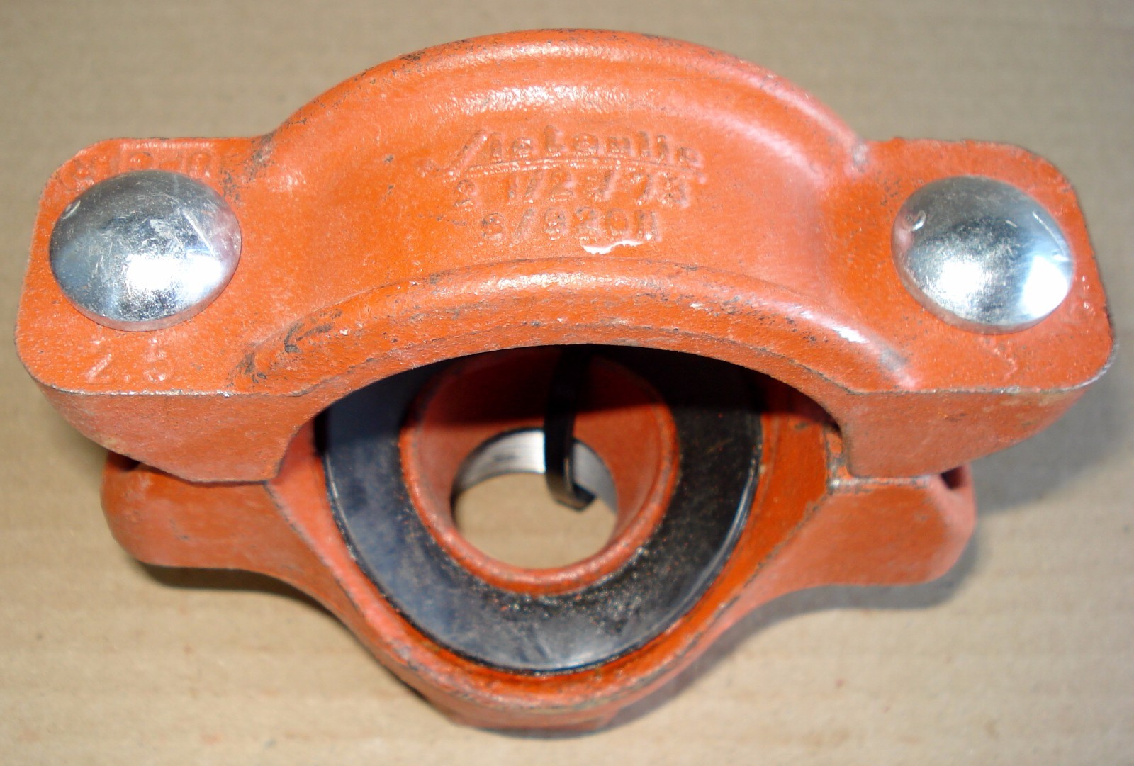 VICTAULIC 2-1/2" / 73MM MECHANICAL-T FEMALE THREADED OUTLET STYLE 920N ...