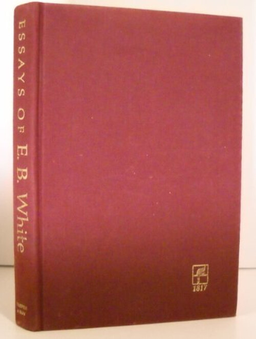 Essays of E. B. White by E. B. White (1977, Hardcover) for sale online ...