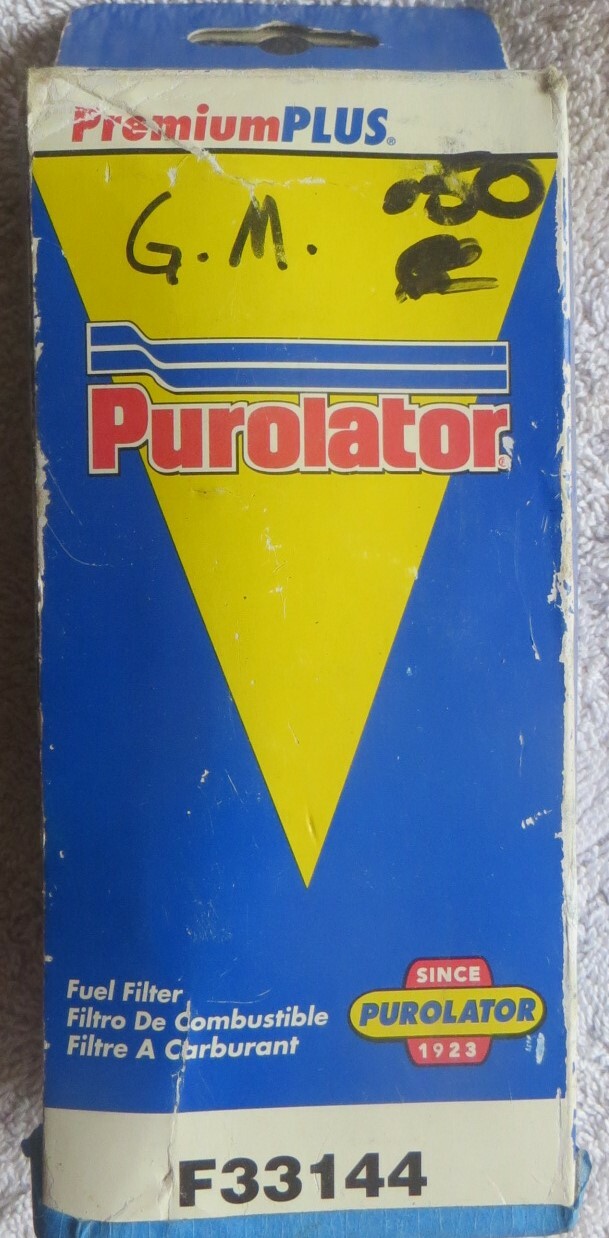 PUROLATOR F33144 - Fuel filter cross reference