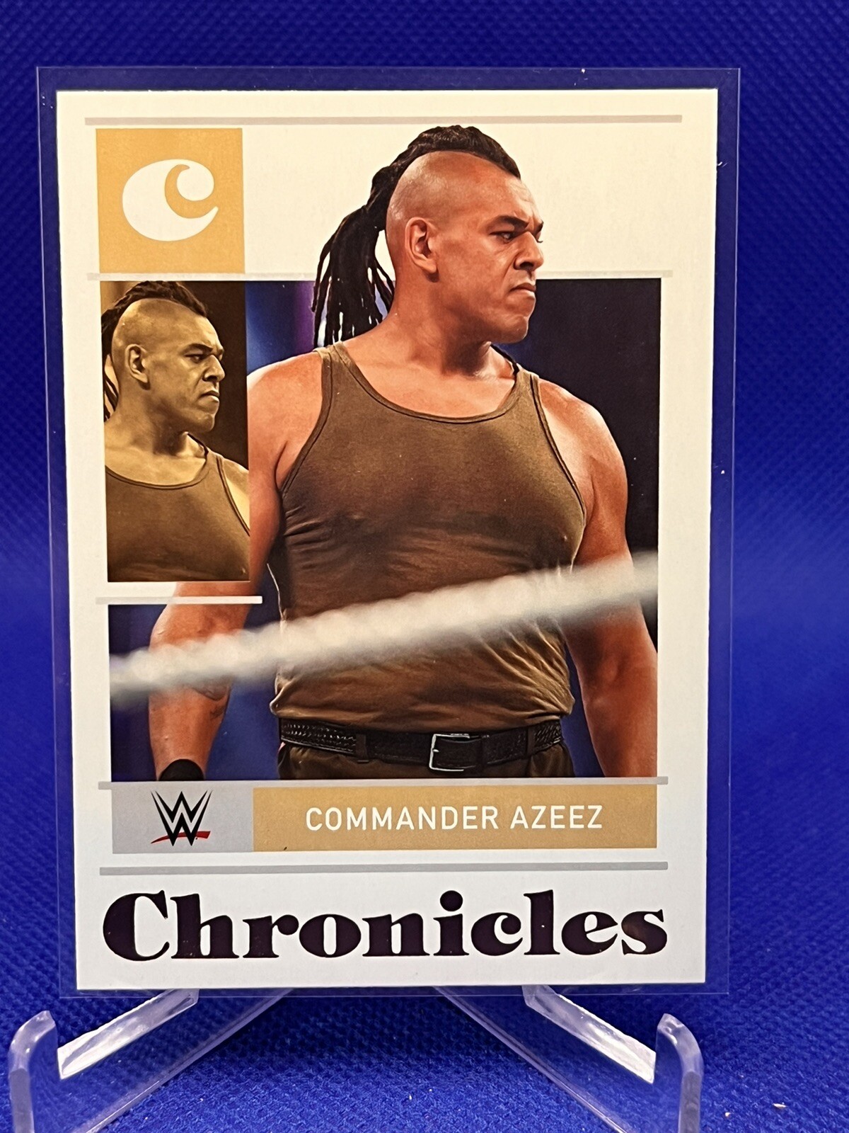 2022 Panini Chronicles WWE Bronze Parallel Commander Azeez #10 | eBay