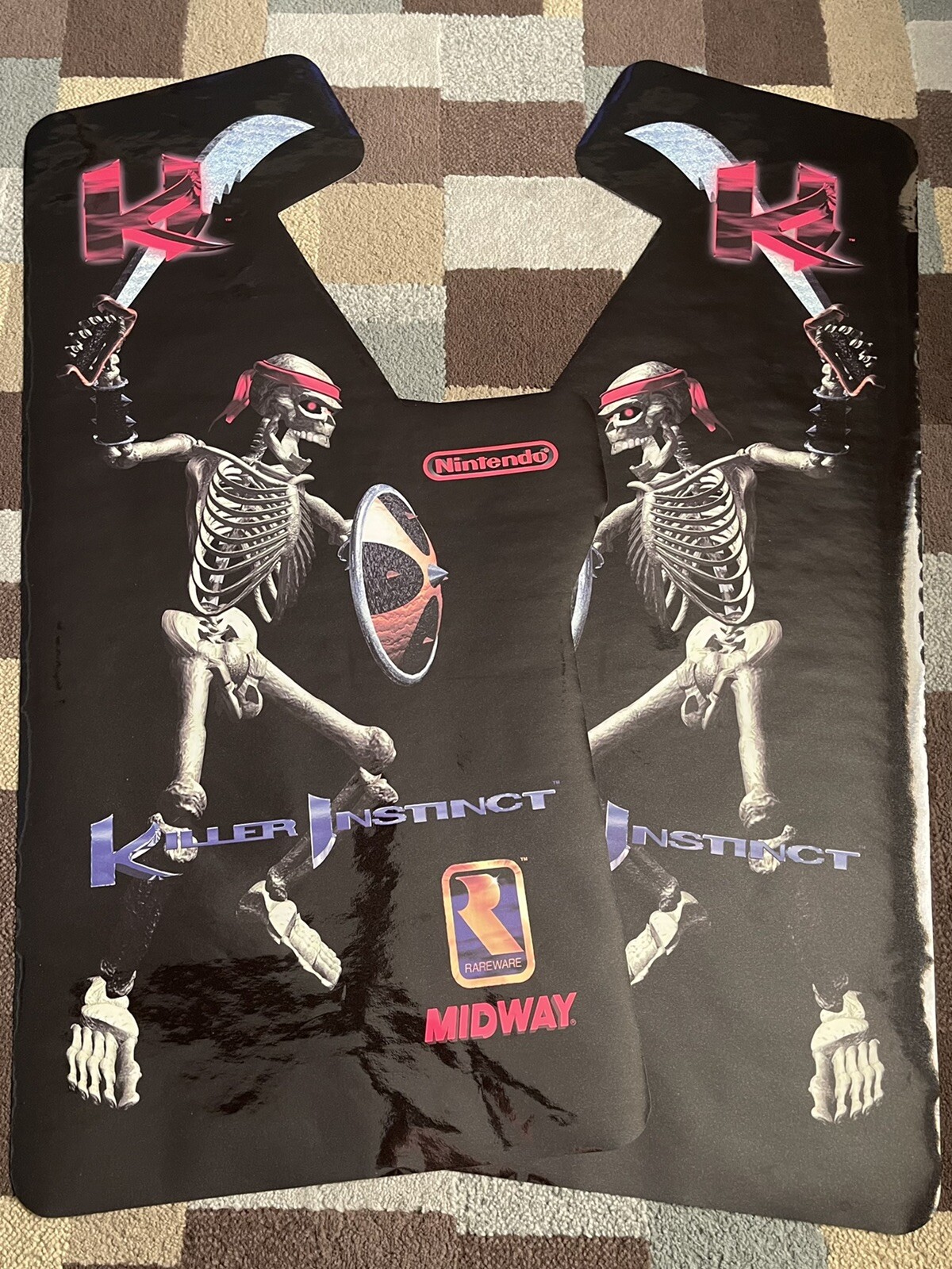 Killer Instinct Side Art for 2022 Arcade1Up KI Nintendo Vinyl Decal ...