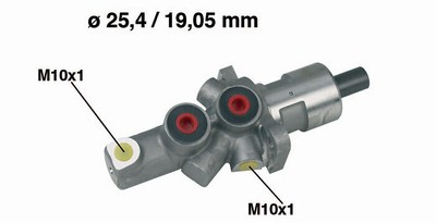 Maître-cylindre de frein compatibilite avec MERCEDES-BENZ 400809 | eBay