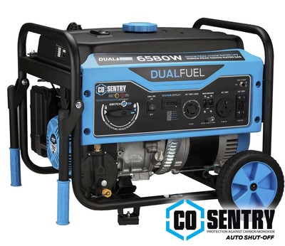 Pulsar 6580 Watt Dual-Fuel Portable Generator with CO Sentry | eBay