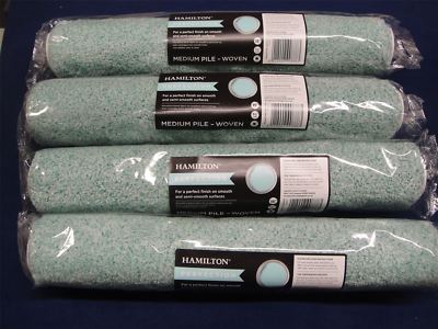 Hamilton Perfection Medium Pile Roller Sleeve 15" 14216-015 x 4 Rolls ...