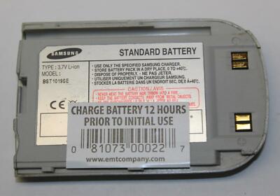 Original Samsung BST1019SE Cellphone Battery 3.7V Li-Ion 900mAh for SCH ...