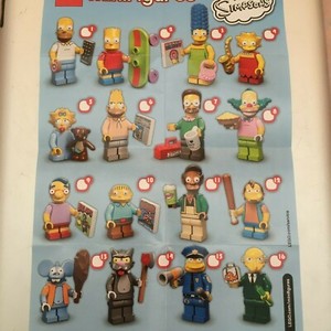 GENUINE LEGO MINIFIGURES FROM SIMPSONS SERIES 1 CHOOSE THE ONE YOU NEED ...