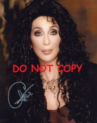 CHER (2) AUTOGRAPHED PICTURE SIGNED 8X10 PHOTO REPRINT | eBay