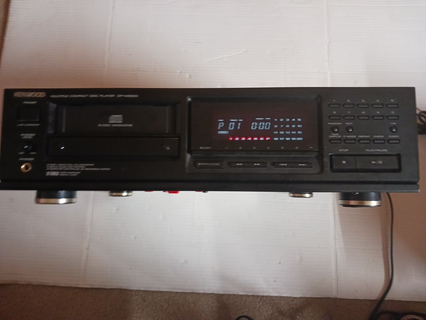 Kenwood DP-M5520 Multi CD Compact Disc Player (6 CDs) | eBay