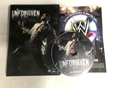 WWE: Unforgiven 2008 (DVD, 2008) Wrestling, Batista, Rey Mysterio, Kane ...