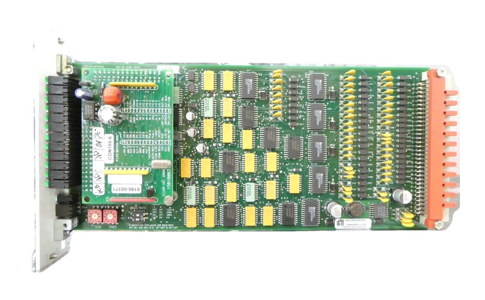 AMAT Applied Materials 0100-20453 DeviceNet Digital I/O PCB Card No ...