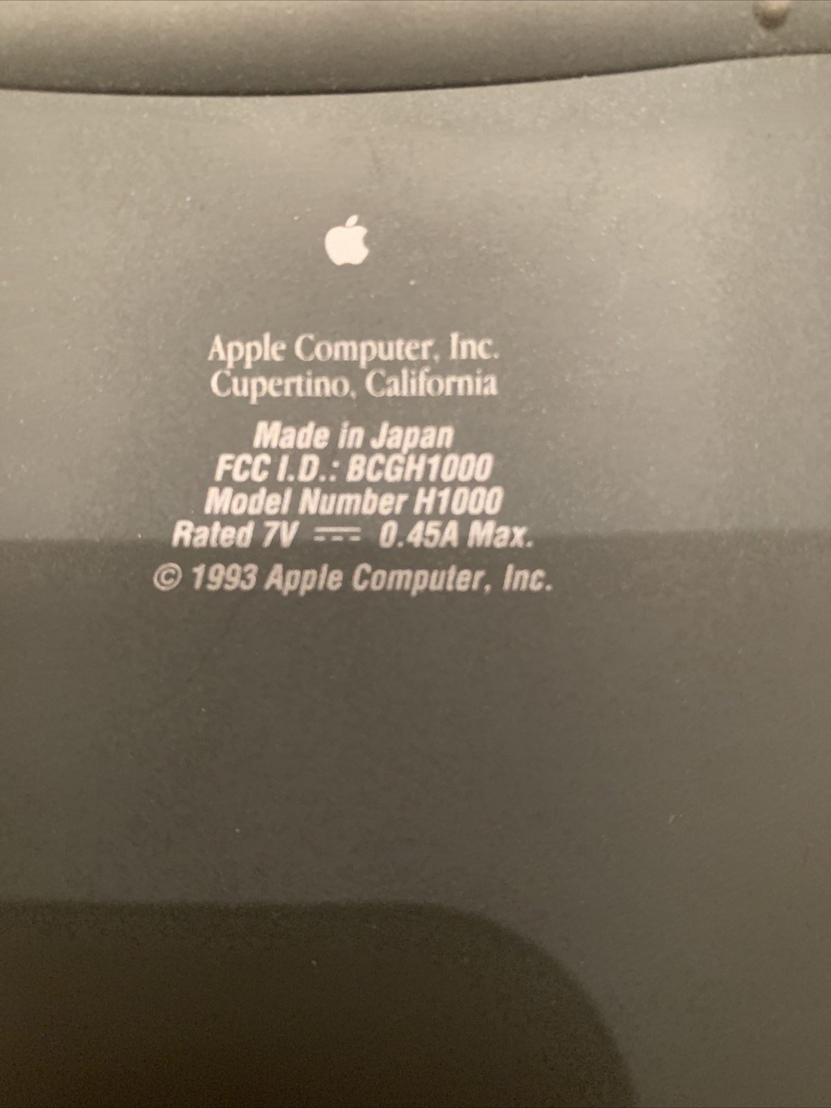 Apple Vintage Newton MessagePad H1000 Rare w/Box DAMAGED | eBay