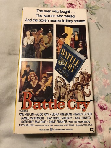 Battle Cry VHS Warner Bros. 1955 Van Heflin Aldo Ray Dorothy Malone | eBay
