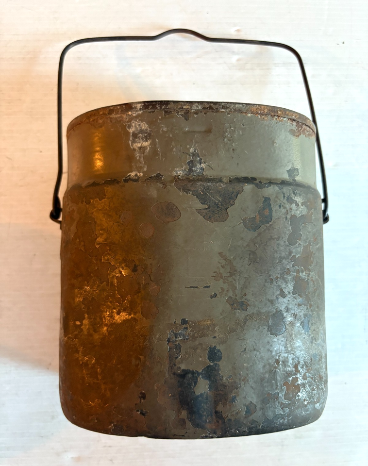 ORIGINAL WW1 IMPERIAL GERMAN ARMY M1910 COMBAT FIELD MESS KIT/TIN 1916 ...
