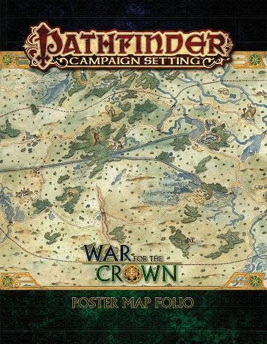 Paizo Staff Pathfinder Campaign Setting: War for the Crown Poster Map ...