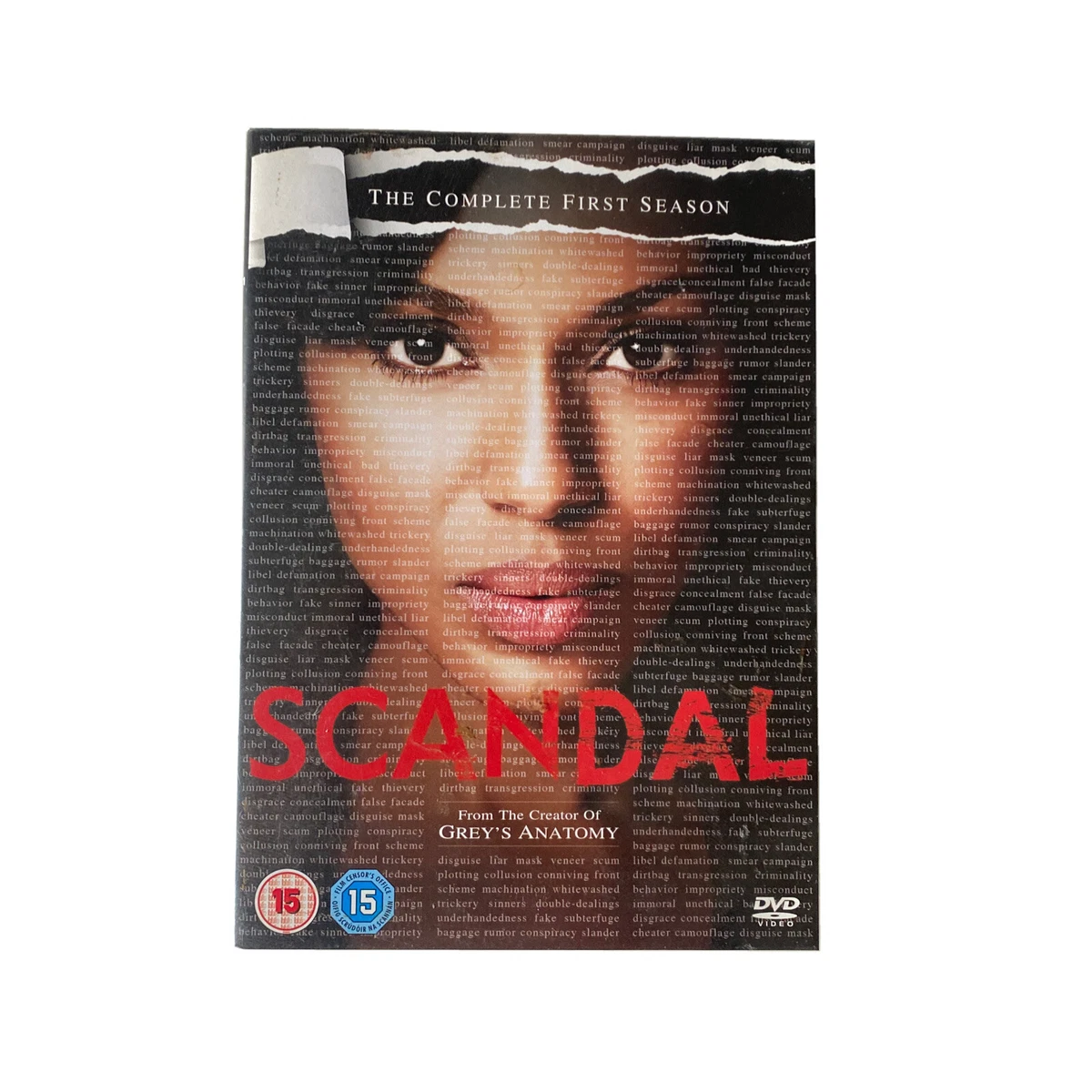 Scandal Season 3 Dvd Cover