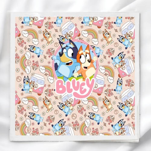 Bluey Fabric Panel Quilt Block for Quilting Crafting Sewing BFP749612 ...