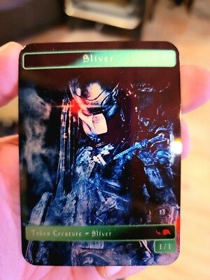 Sliver / Custom Metal Token / Predator Version MTG | eBay