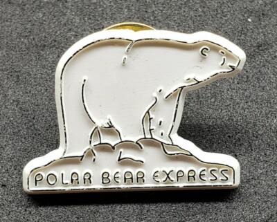 Polar Bear Express Vintage Lapel Pin pinback button | eBay