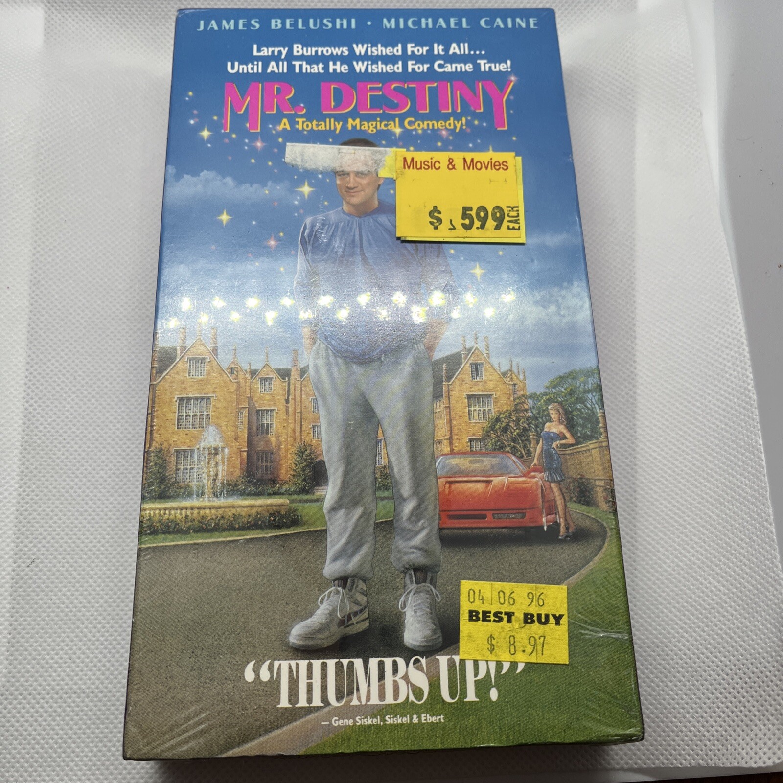New Sealed Mr. Destiny VHS James Belushi Michael Cane Jon Lovitz 717951126030| eBay