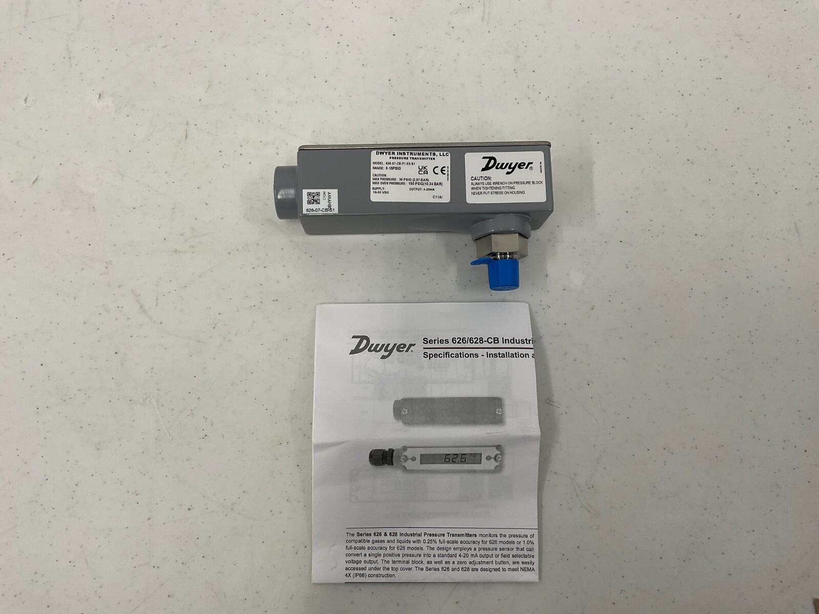 DWYER 0-30PSIG ENCLOSED PRESSURE TRANSMITTER 626-08-CH-P1-E5-S1 for sale online | eBay