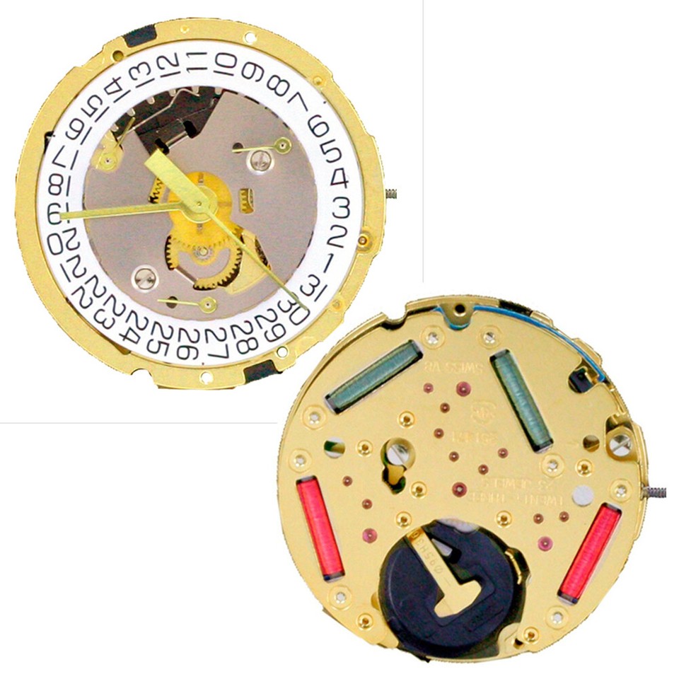 ETA 251.471 Watch Quartz 3 Hands Date At 4/6 Swiss Movement | eBay