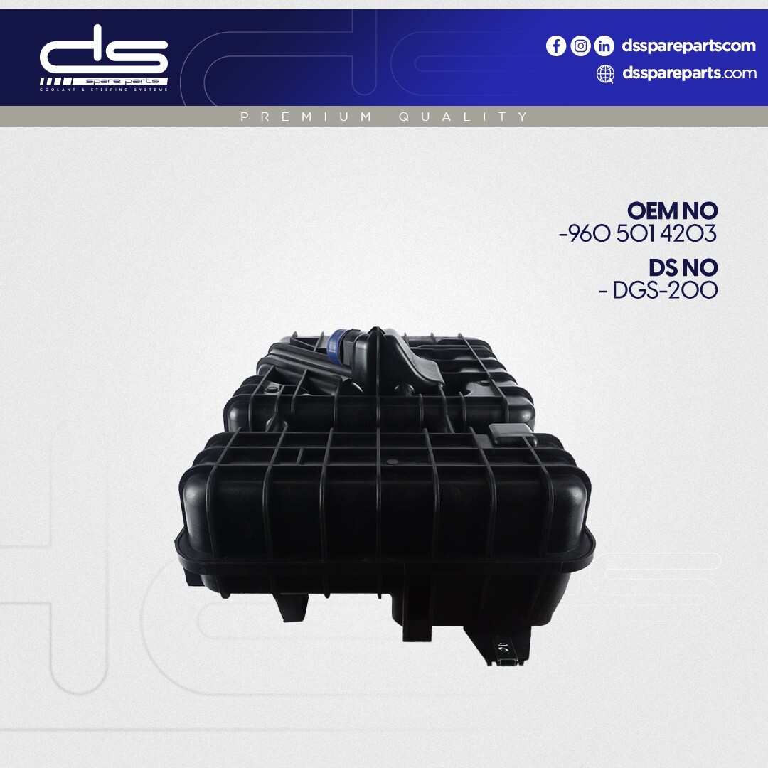 DS COOLANT EXPANSION TANK BLACK FOR MERCEDES ANTOS ACTROS MP4 ...