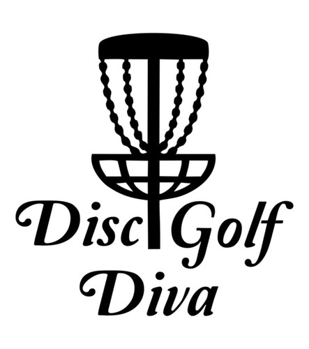 Disc Golf Vinyl Sticker Decal Disc Golf Diva | eBay