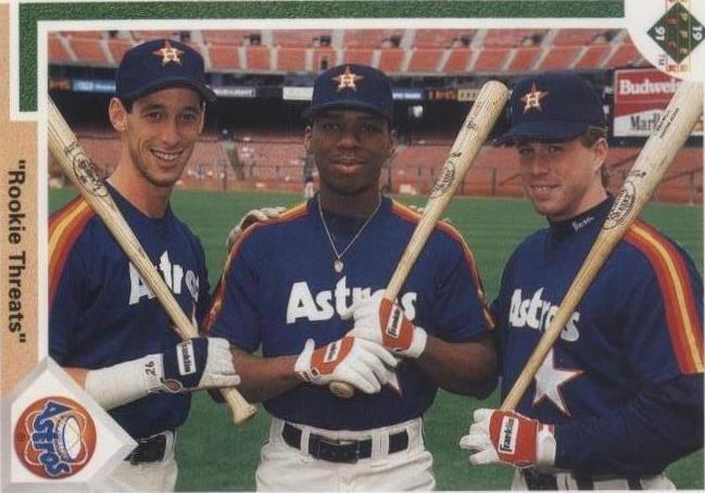 1991 Upper Deck - Jeff Bagwell, Luis Gonzalez, Tuffy Rhodes #702 (RC ...