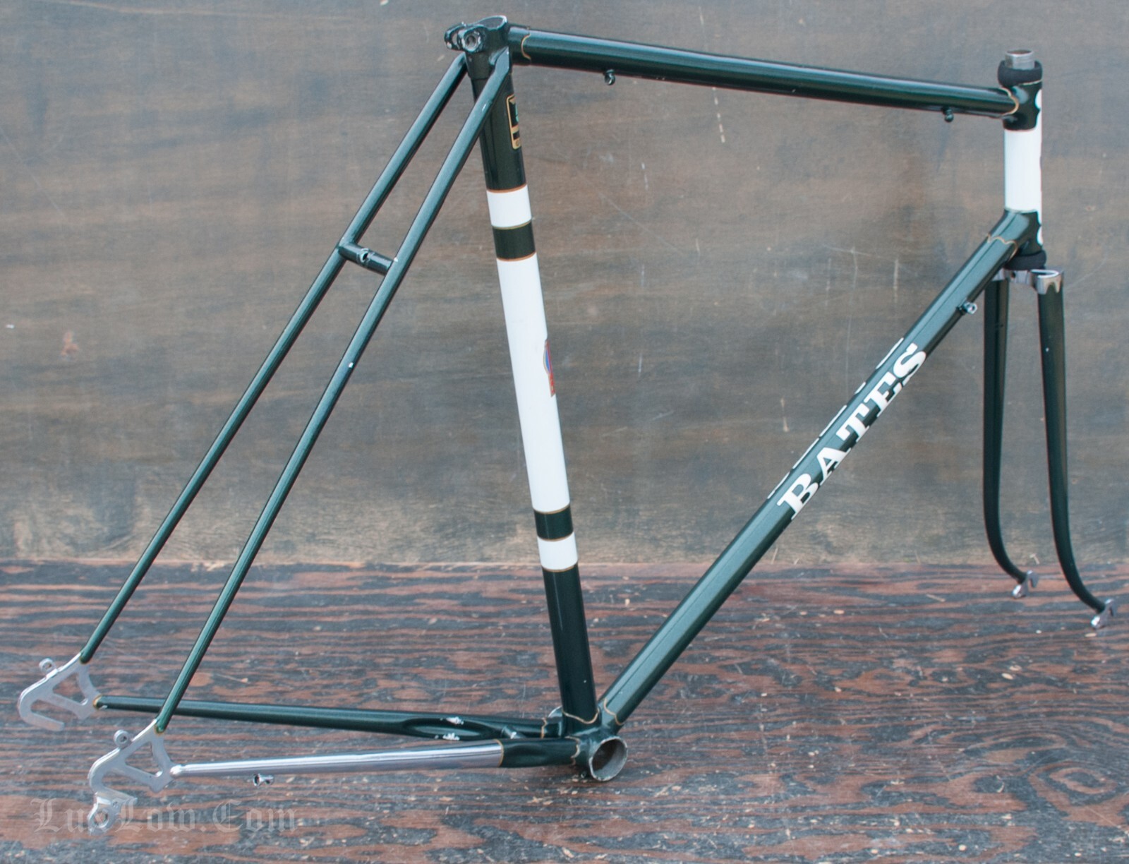 Vintage EG Bates of London Road Bike FRAME FORK 531 Reynolds Steel Tour ...