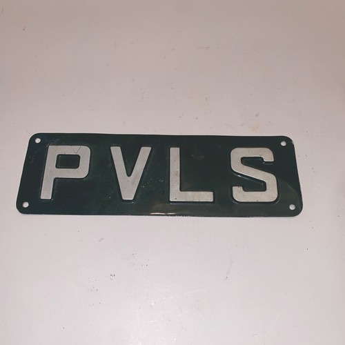 Small Green License Plate With PVLS On It, | eBay