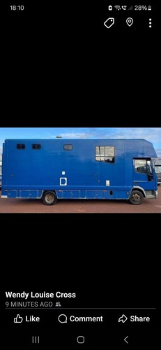 Ford Iveco 7.5 Tonne Horsebox Plaiting Till Nov 2025 | eBay UK