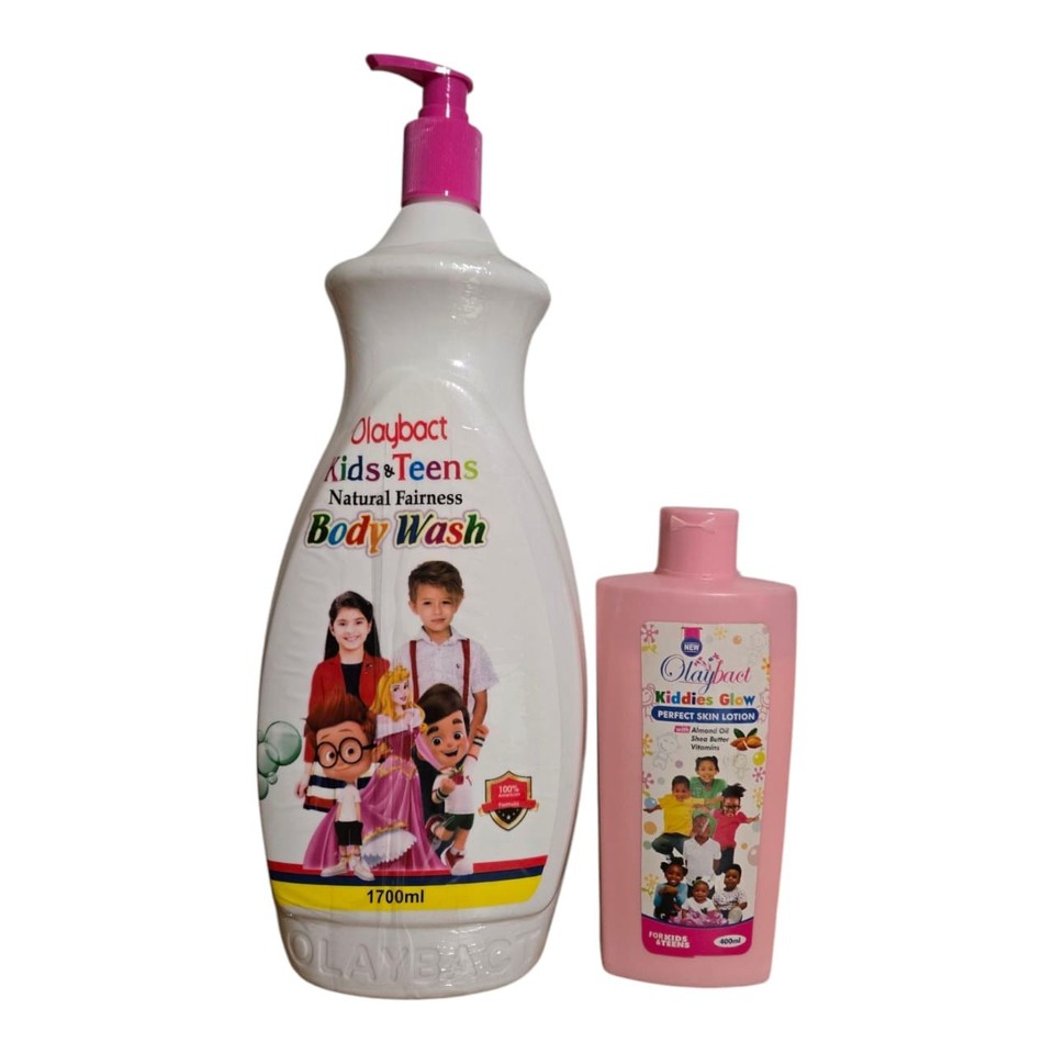 Olaybact kiddies glow Kids & Teens mild body lotion And Body Wash 1 ...