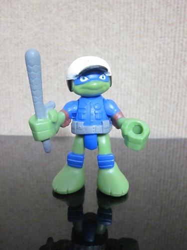 Teenage Mutant Ninja Turtles Half Shell Heroes Leo Police Cop TMNT ...
