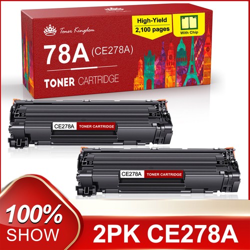 2x CE278A Toner Cartridge For HP LaserJet 78A P1606 P1606dn 1536dnf ...