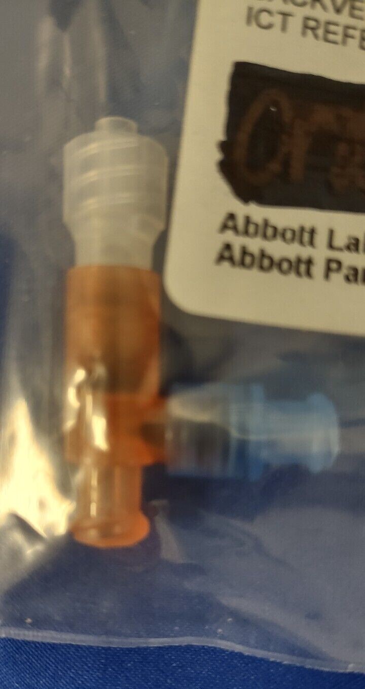 Abbott(USA) ICT REFERENCE SOLUTION CHECK VALVE P/N 09D35-02 | eBay