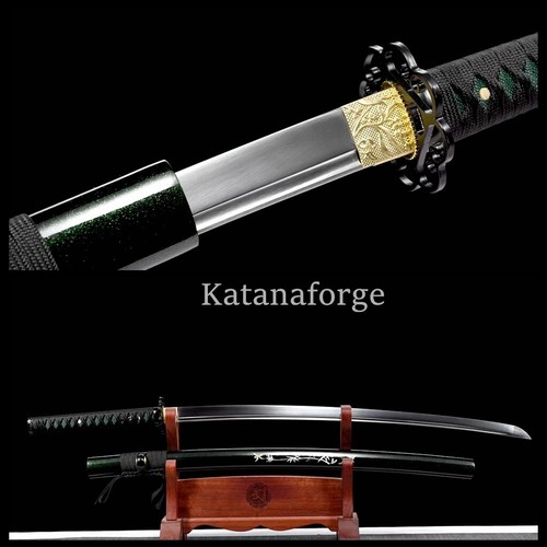 9260 Spring Steel Iaito Katana Unsharpened Practice Sword Dull Blade ...