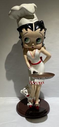 Betty Boop & Pup Chef VINTAGE/RARE XL Statue - Used - Good Condition | eBay