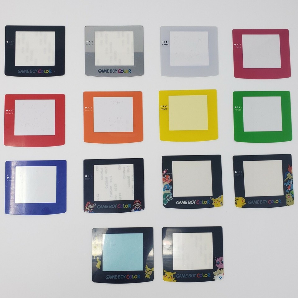 Mega man Collage Gameboy Color complete handheld custom housing shell ...