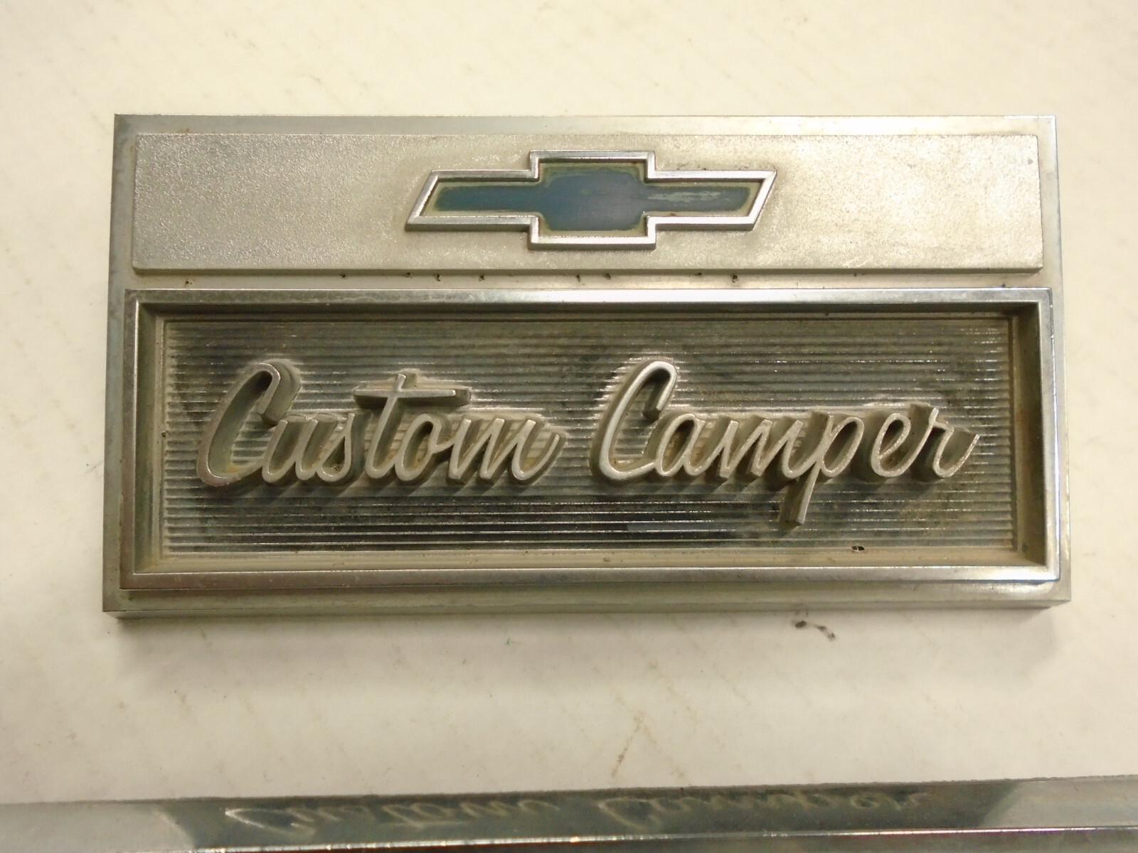 1966 Chevrolet Pickup Truck Custom Camper Emblems 3882674 Emblem Pair ...