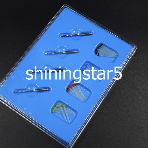 1 Box AAA Dental High-intensity Fiber Resin Post & 4-Drill Screw Thread ...